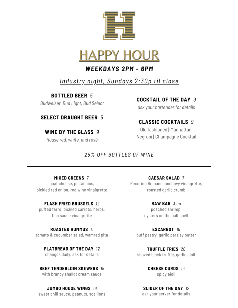 Happy Hour - Herbies